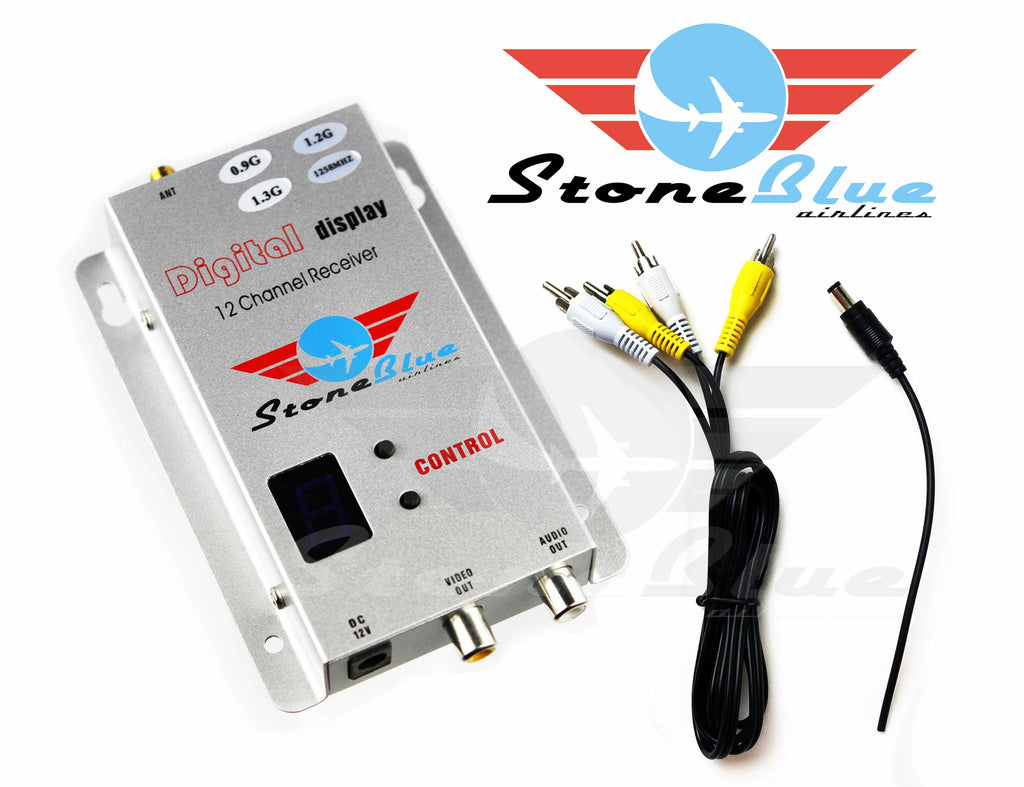 900MHz-1.3Ghz Receiver w-1258 with RMRC Comtech Tuner – Stone Blue Hobbies