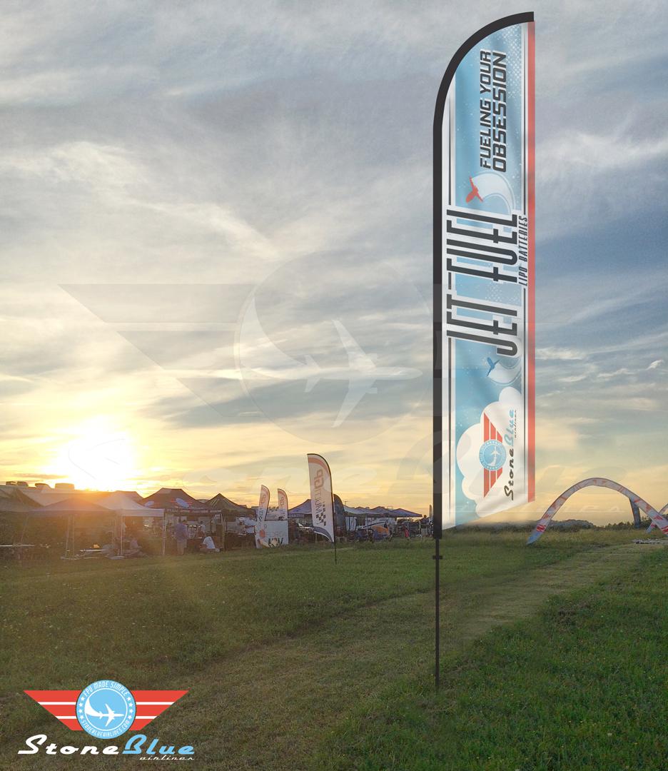 SBA Custom Race Flag – Stone Blue Hobbies