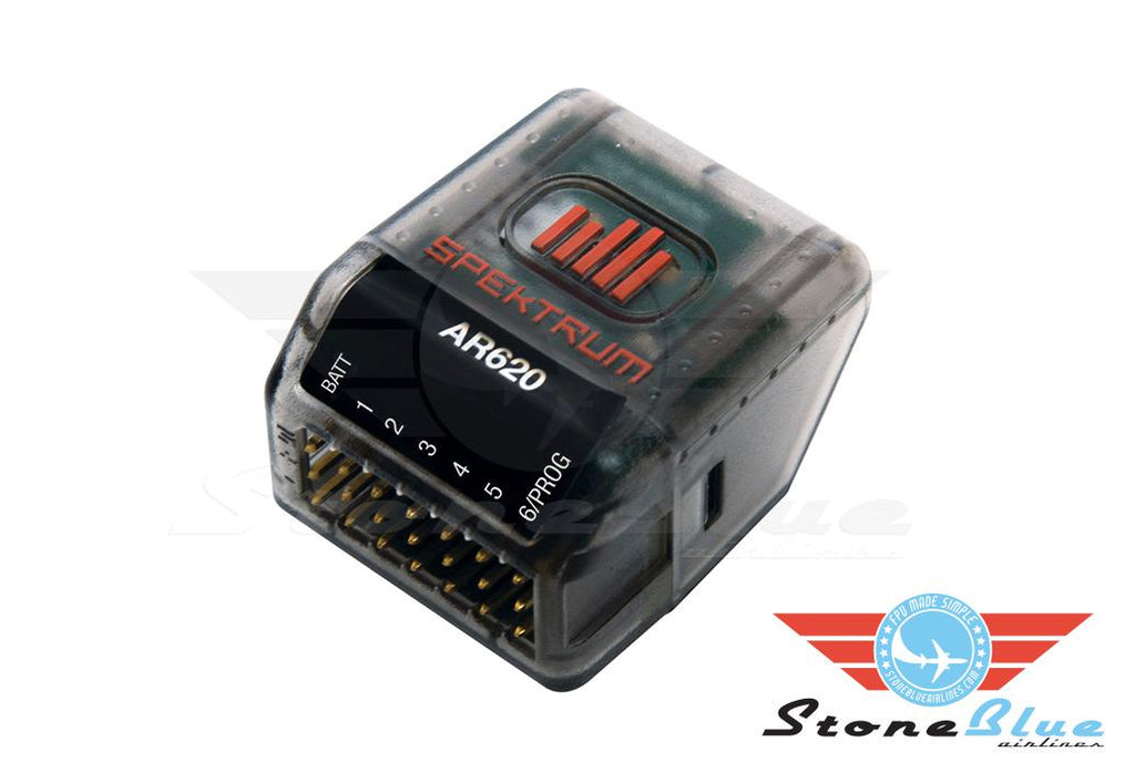 SPEKTRUM AR620 6-Channel Sport Receiver – Stone Blue Hobbies