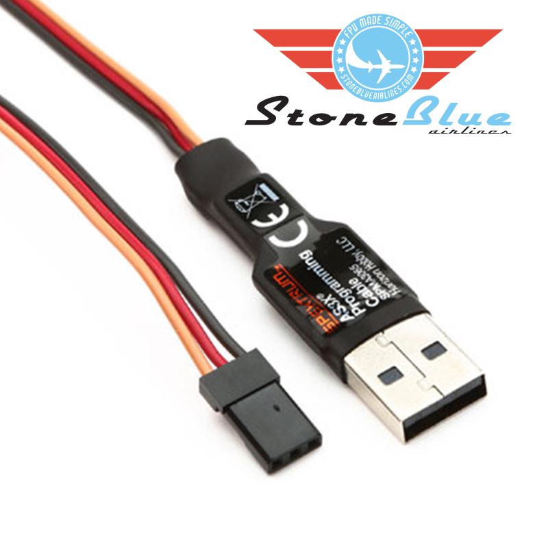 Spektrum TX-RX USB Programming Cable – Stone Blue Hobbies